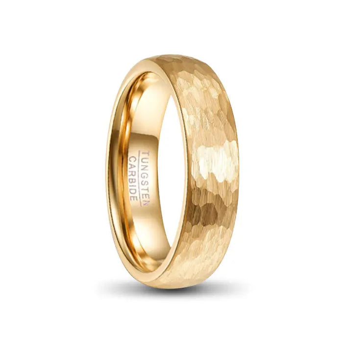 Sunrise Gold Tungsten Carbide Ring