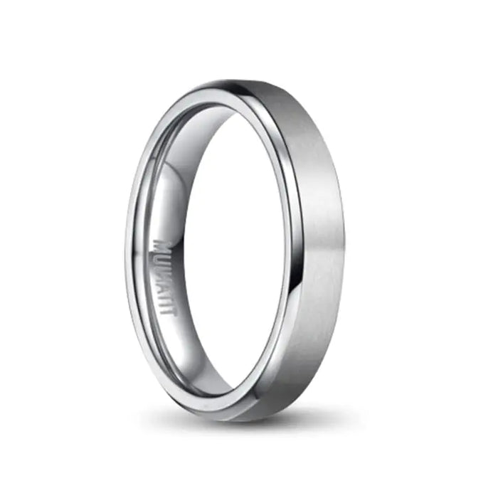 Venus Silver Slim Titanium Ring | Orbit Rings
