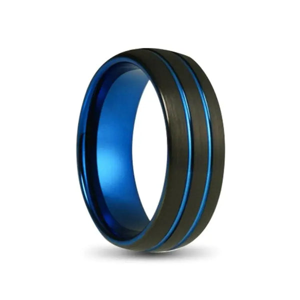 Force Black Tungsten Carbide Ring