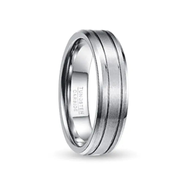 Jupiter Silver Tungsten Carbide Ring